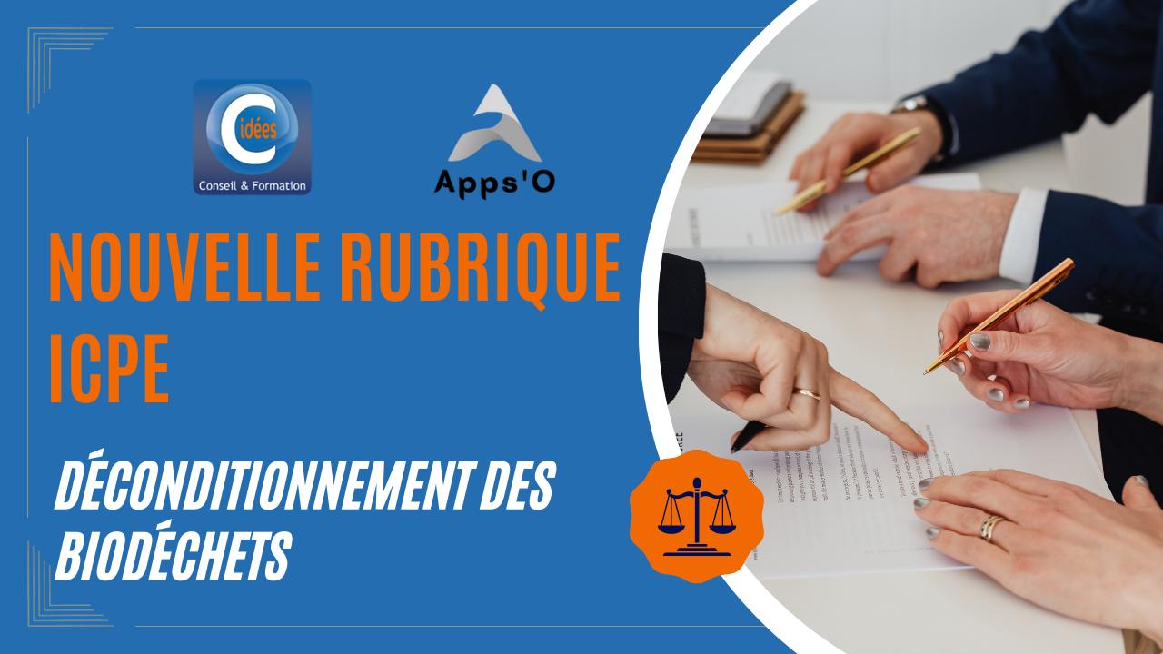 Création d’une nouvelle rubrique ICPE relative au déconditionnement des ...